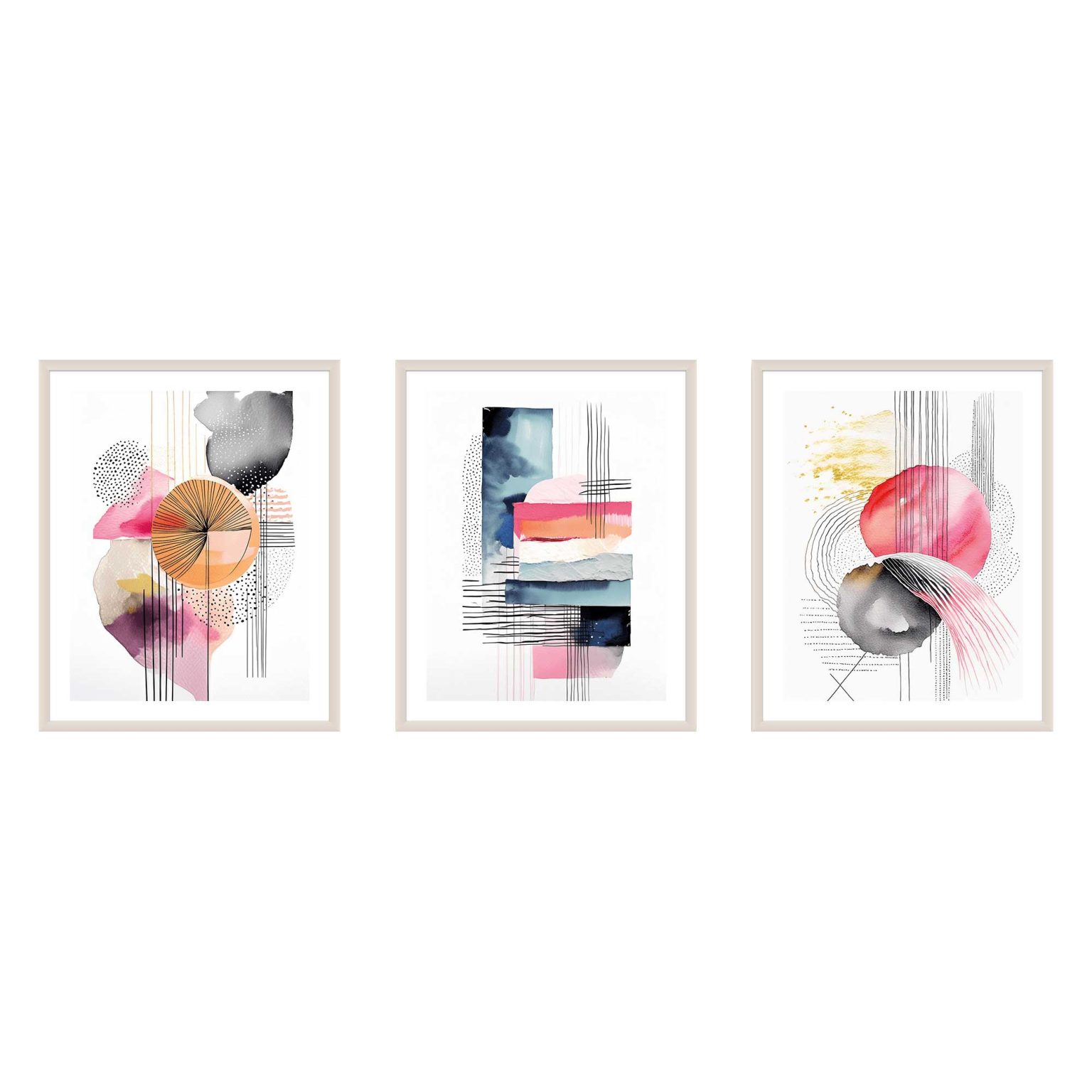 Armonía Abstracta - Divinas Tienda de Cuadros