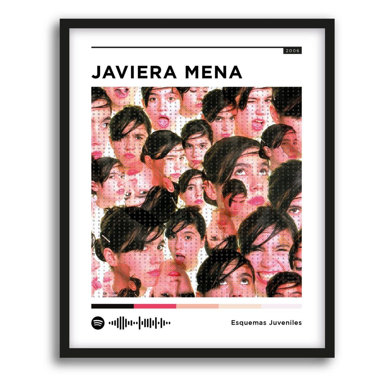 Esquemas Juveniles de Javiera Mena: Decoración Pop - Divinas Tienda de Cuadros